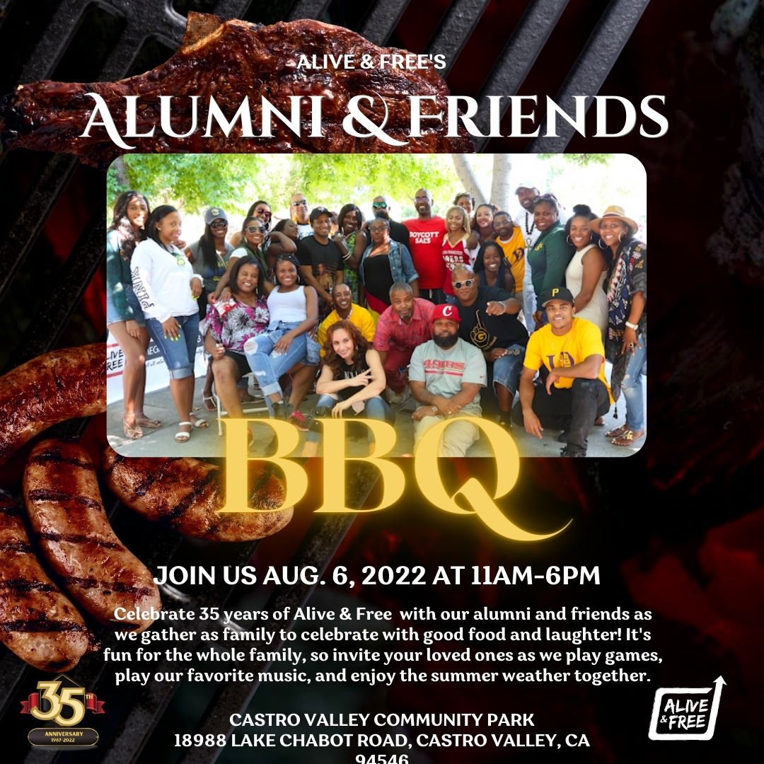 Alumni and Friends BBQ – Alive and Free